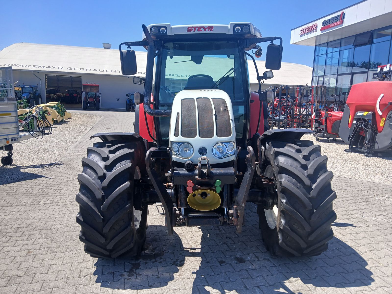 Steyr 9105 MT Profi - Außenbedienung Heckhydraulik - Landwirt.com