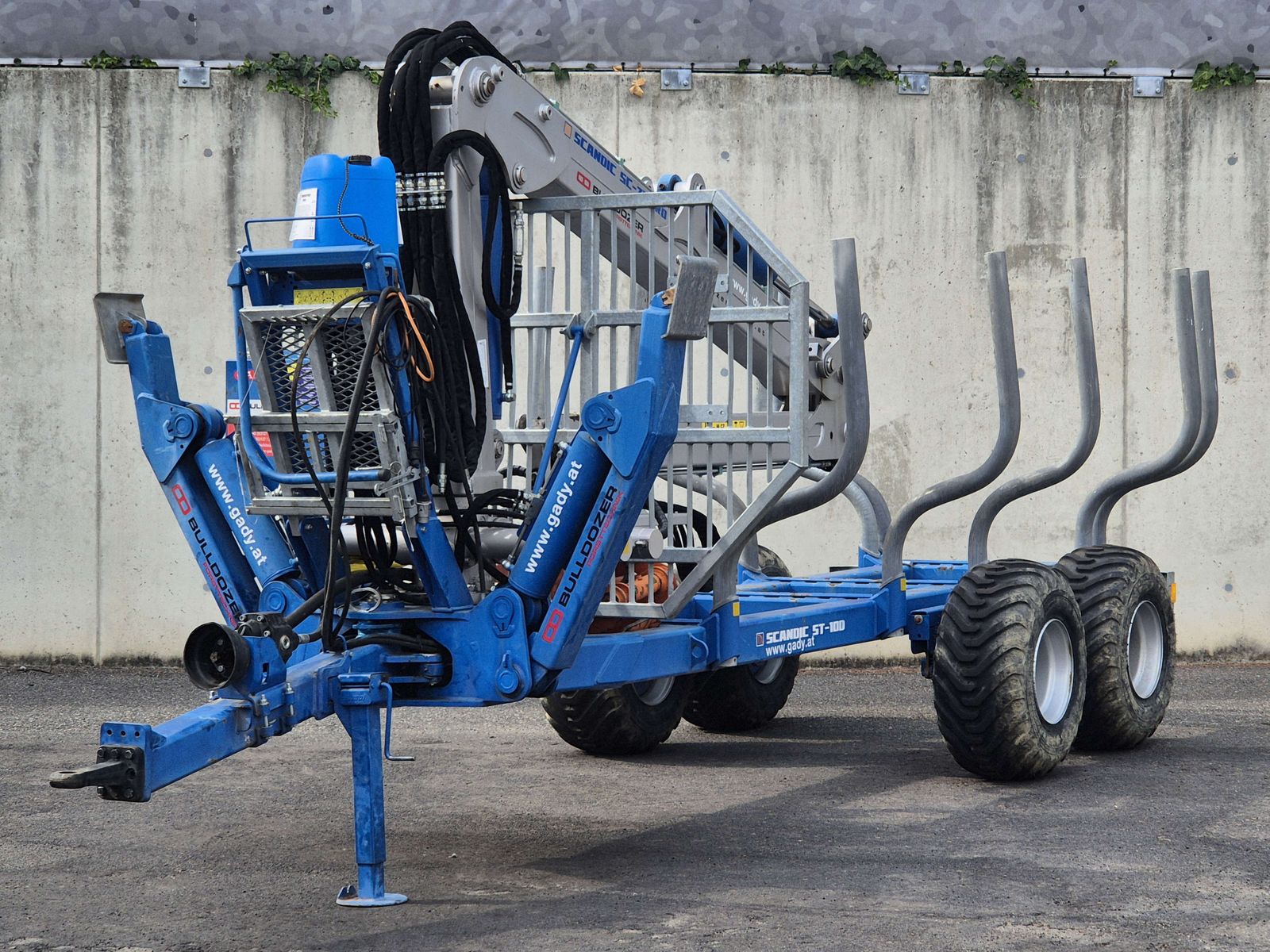 Scandic ST-10D FORSTANHÄNGER-RÜCKEWAGEN - Gady Family