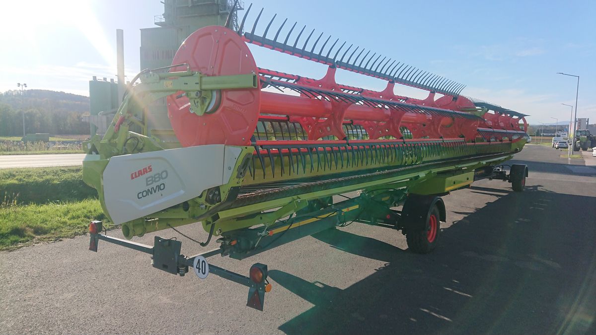 Claas Convio Flex 1380 + Transportwagen 4-Rad gelenkt - Kaufmann ...